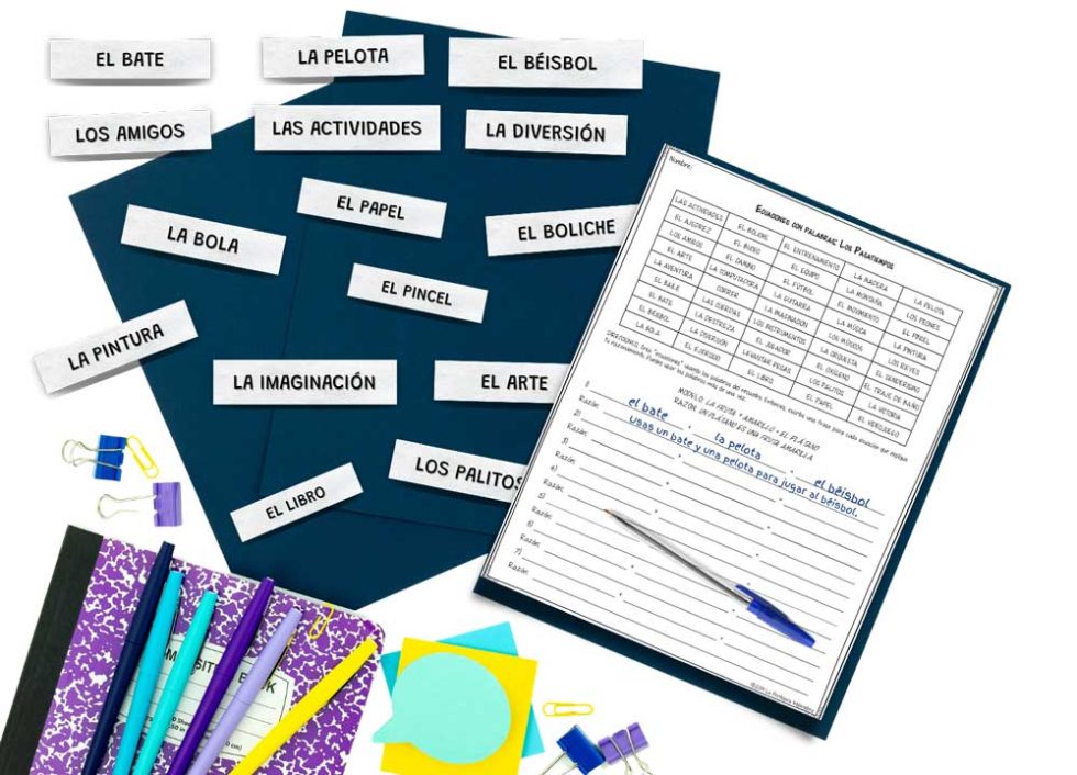 The Best Vocabulary Activities for Spanish Class